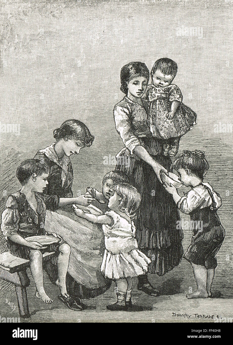 Victorian Women With Children