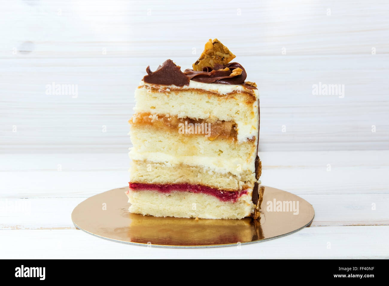 piece of sponge cake Stock Photo - Alamy