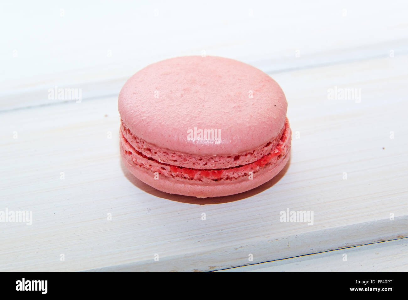 pink macaroon, close up Stock Photo - Alamy