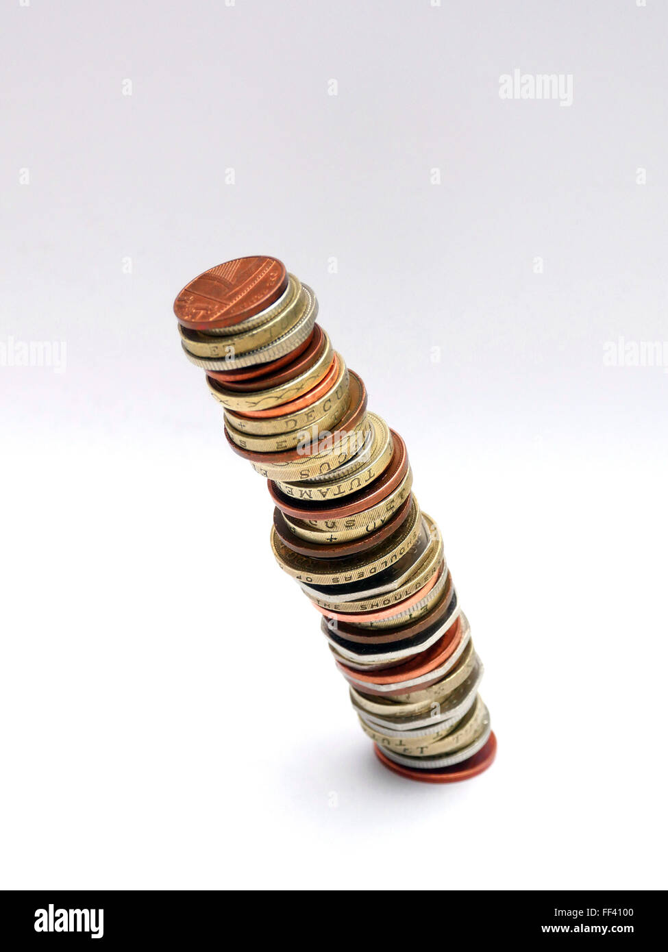 British money falling hi-res stock photography and images - Alamy