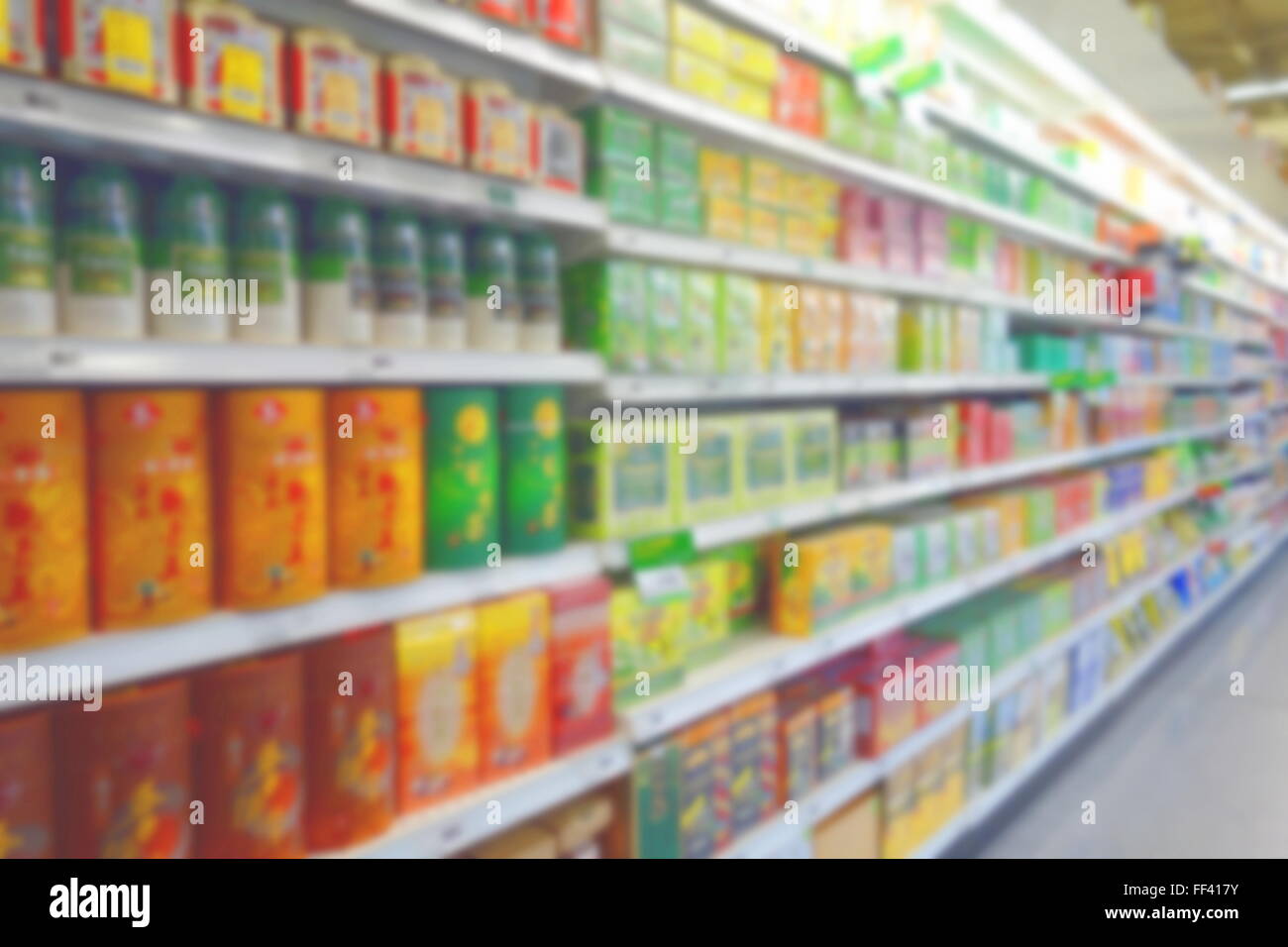 Supermarket tea hi-res stock photography and images - Alamy