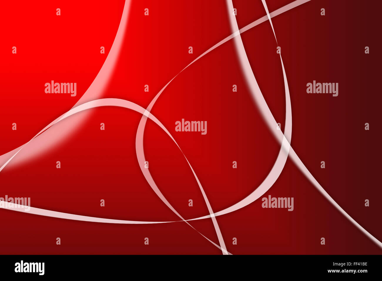 Abstract red background illustration with white stripes Stock Photo - Alamy
