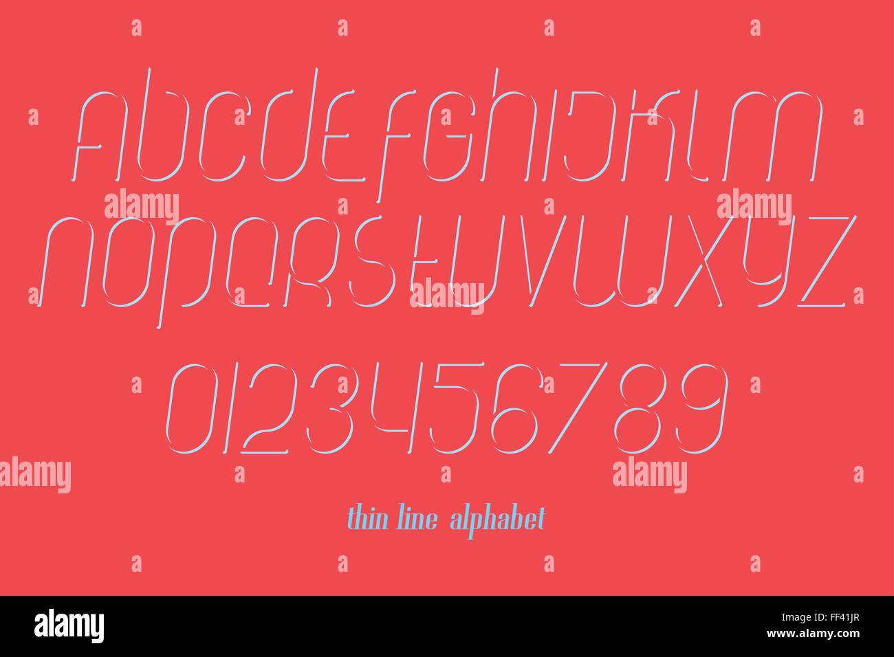 Set isolated stylish alphabet letters hi-res stock photography and ...