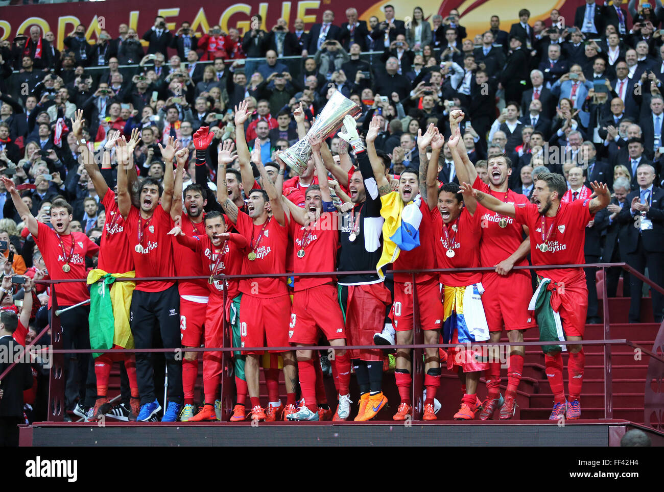 Sevilla fc team hi-res stock photography and images - Alamy