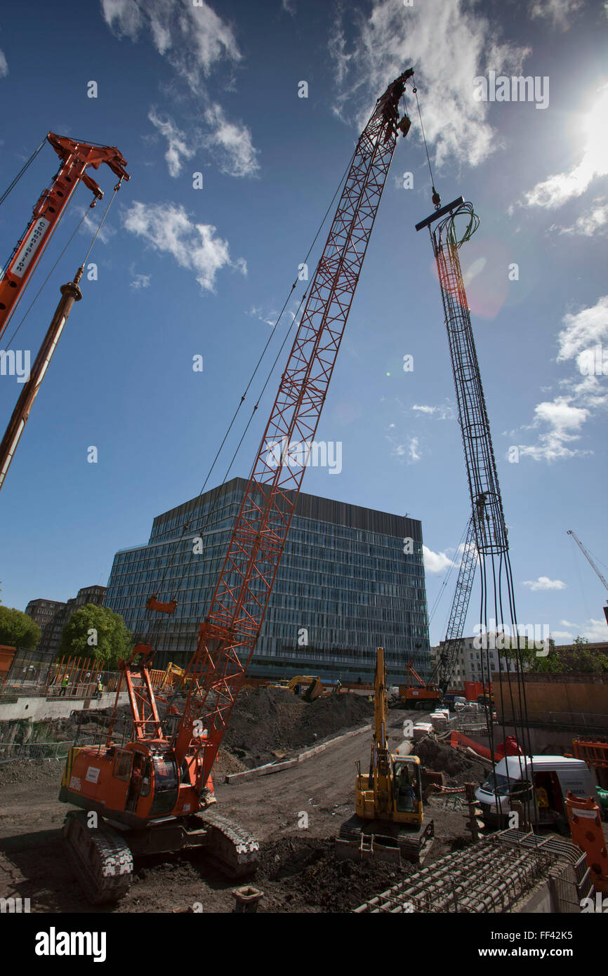 Installing ground source heat hi-res stock photography and images - Alamy