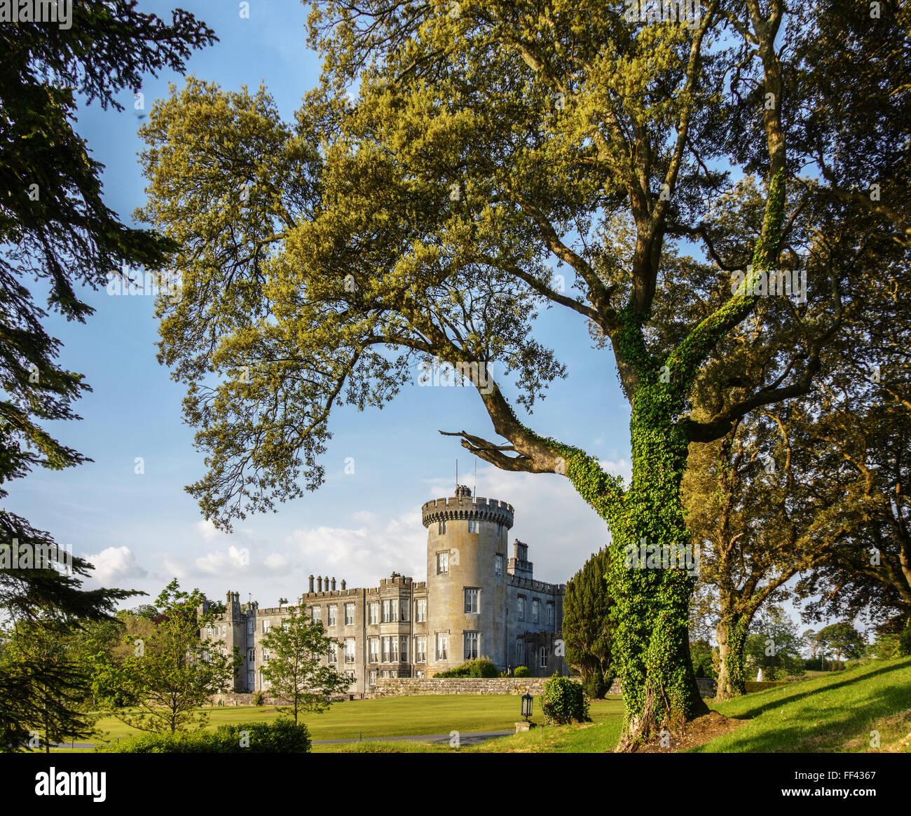 ancient castle in county clare ireland Stock Photo - Alamy