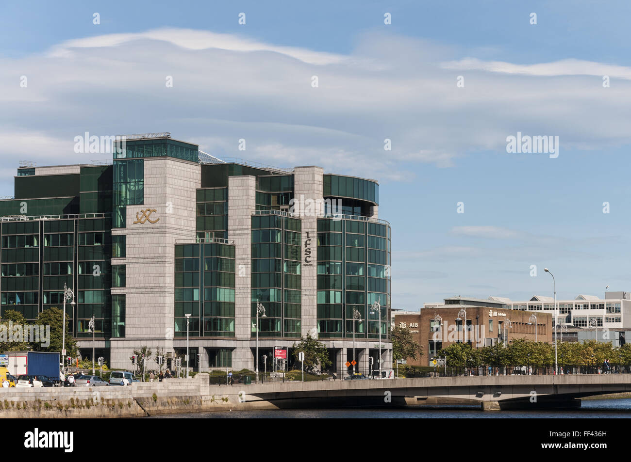 Ireland's International Financial Services Center Stock Photo - Alamy