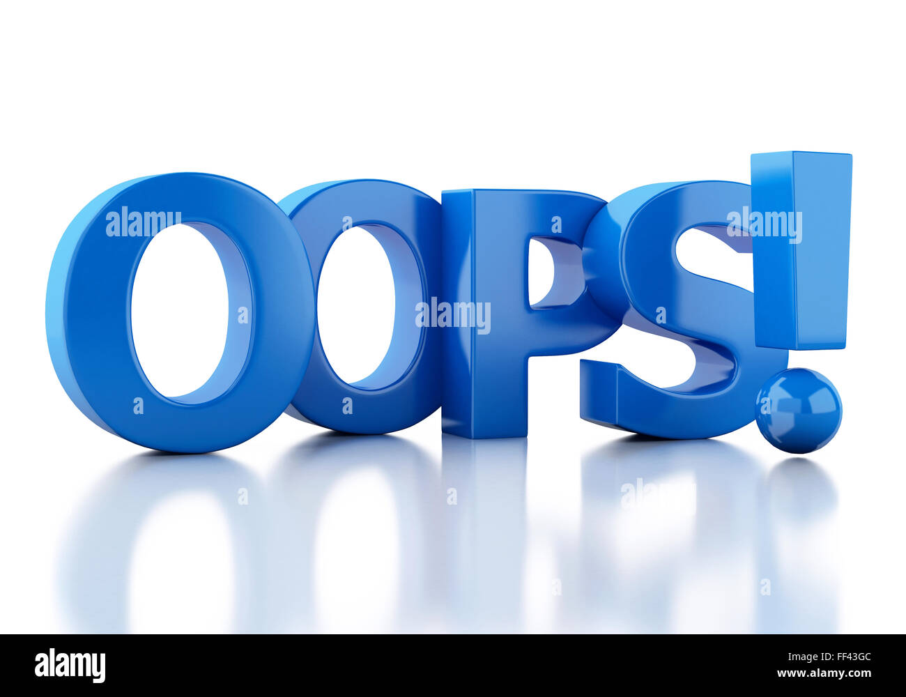 Oops symbol concept word hi-res stock photography and images - Alamy