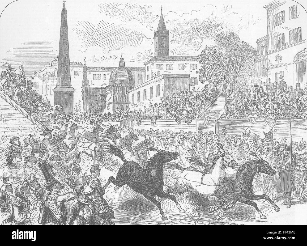 Carnival rome Black and White Stock Photos & Images - Alamy