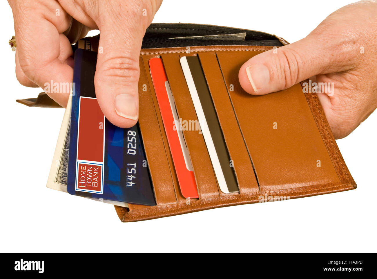 Hands Paying With Debit or Credit Card Stock Photo - Alamy