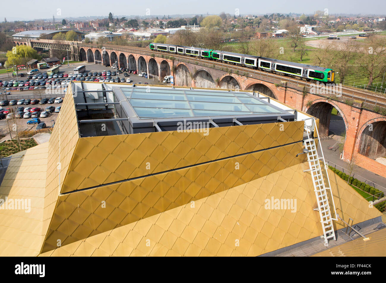 Skylights in the roof housed in the distinctive roof cones ensure ...