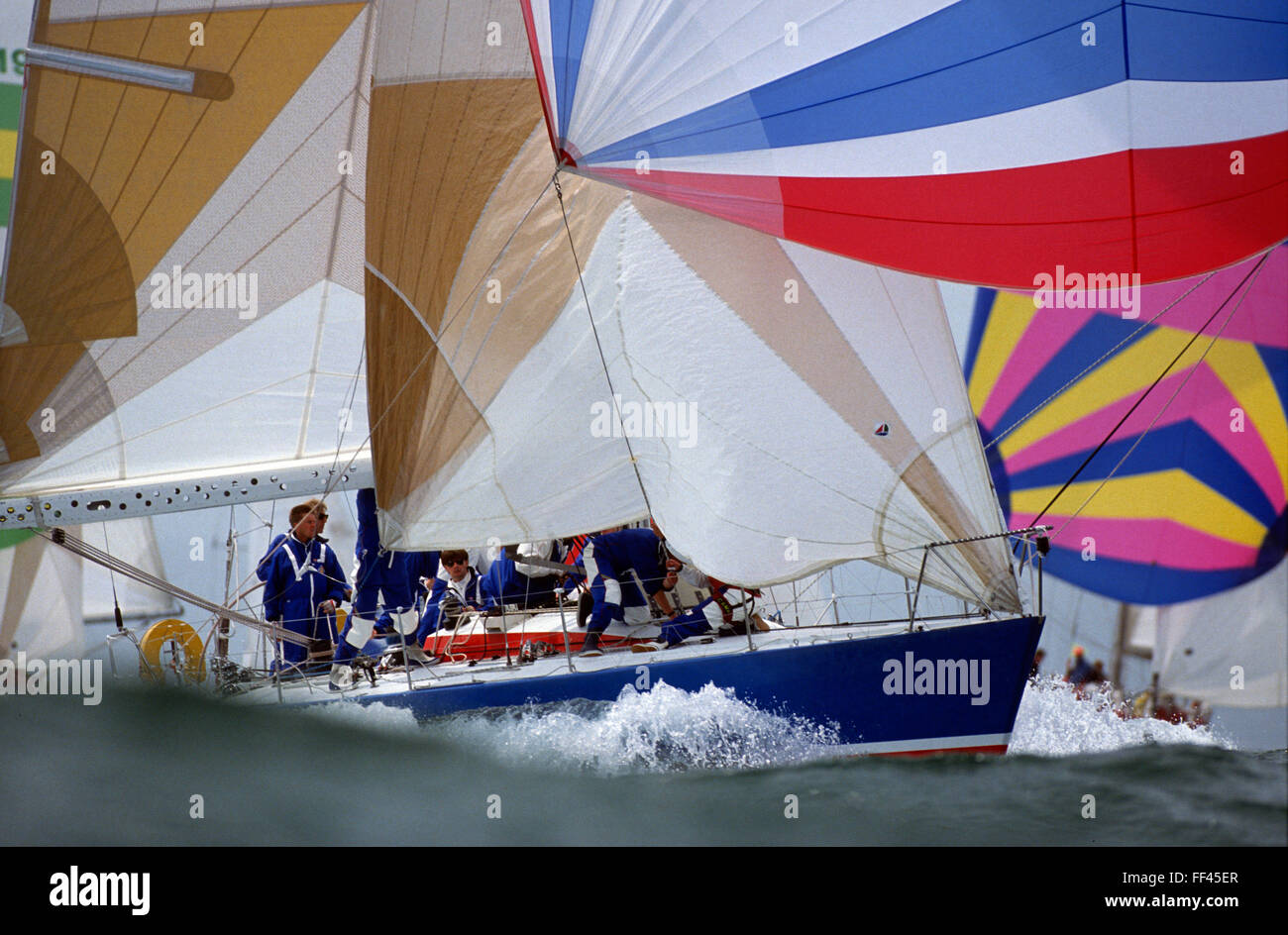 Round the island yacht race hi-res stock photography and images - Alamy