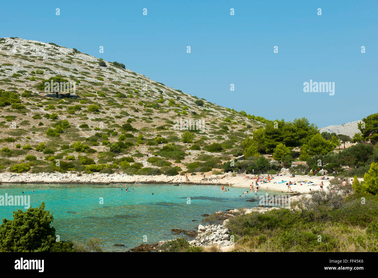 Kroatien, Dalmatien, Murter, Nationalpark Kornaten, Insel Levrnaka ...