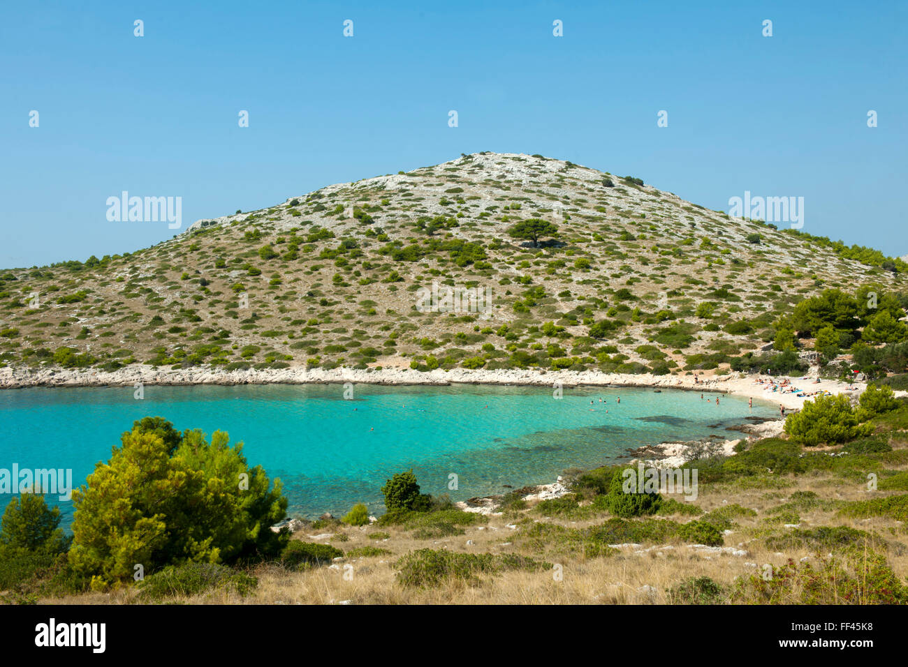 Kroatien, Dalmatien, Murter, Nationalpark Kornaten, Insel Levrnaka ...