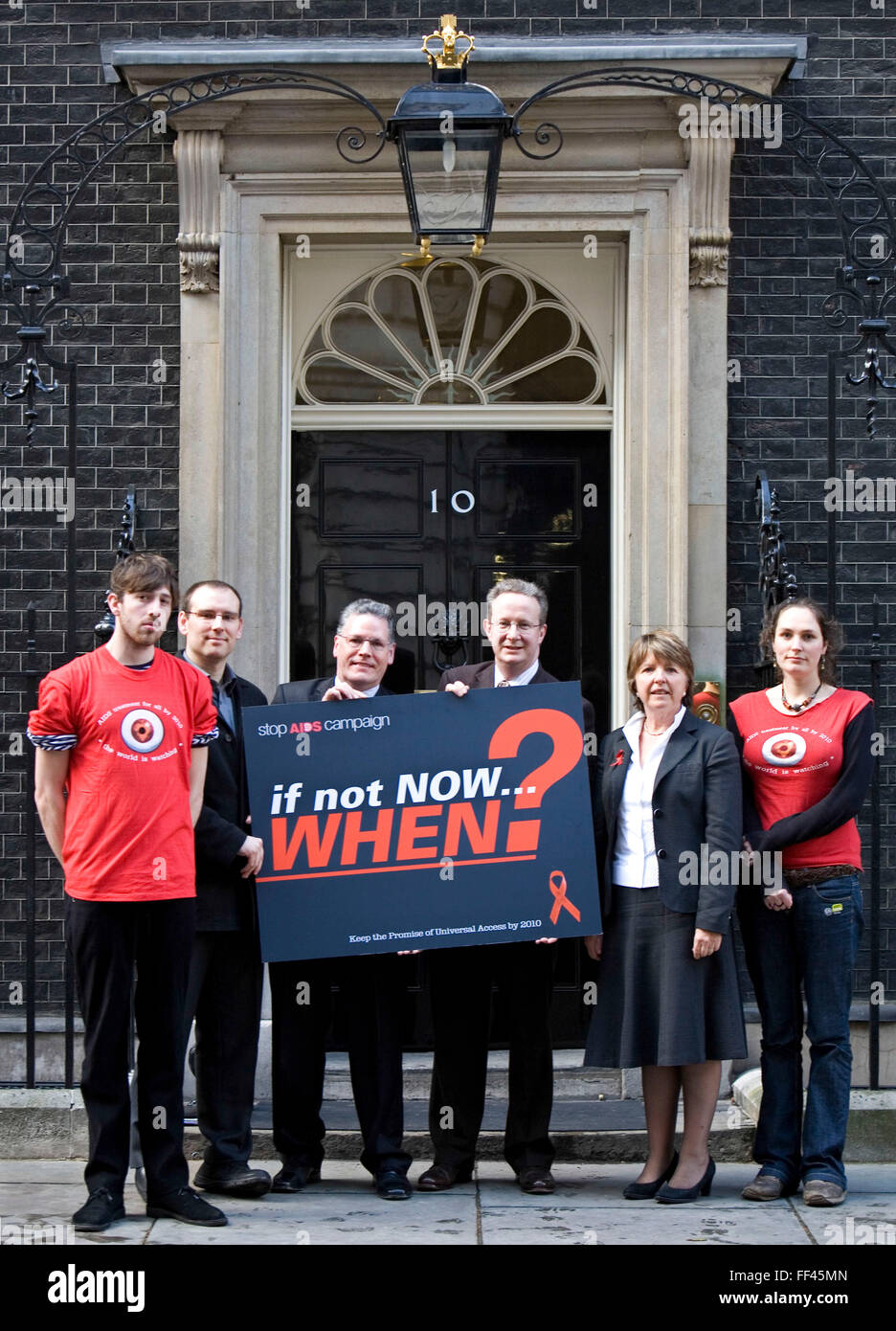 Stop AIDS Campaign, Lewis Bassett, student, Steve Cockburn (Stop AIDS ...