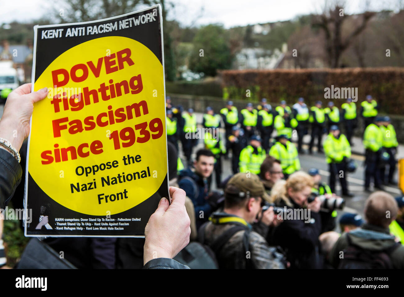 Anti fascist poster hi-res stock photography and images - Alamy