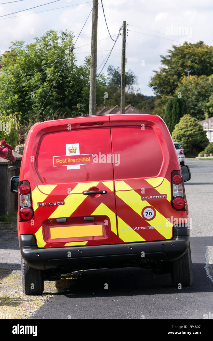Royal Mail Van Wales Stock Photo - Alamy