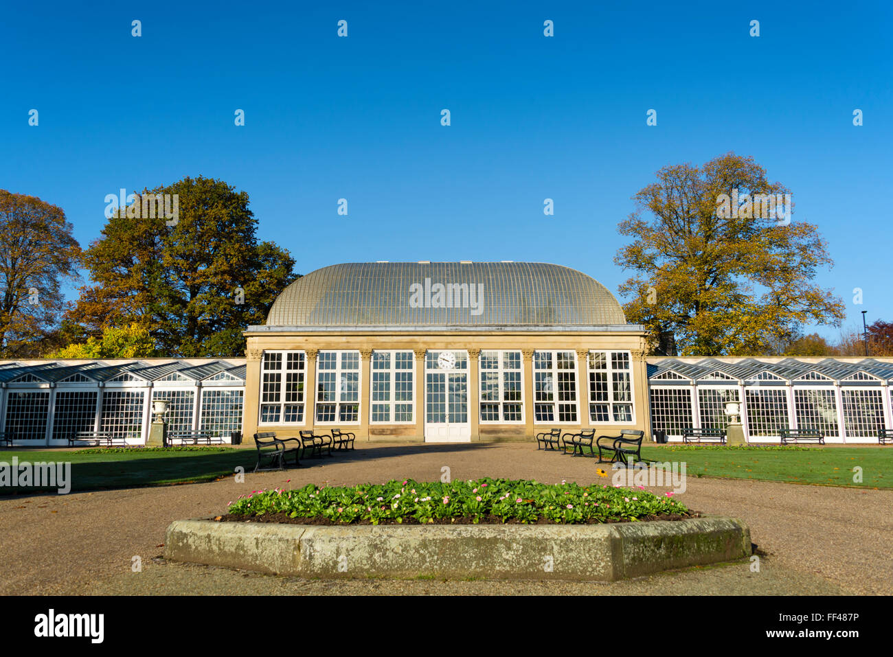 The Pavilions, Sheffield Botanical Gardens, Sheffield, South Yorkshire ...