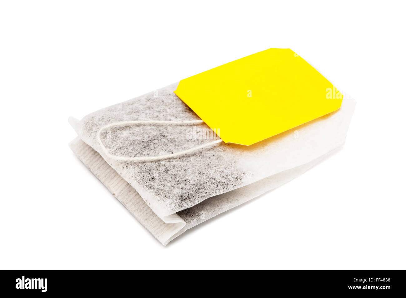 Tea in bags on a white background Stock Photo - Alamy