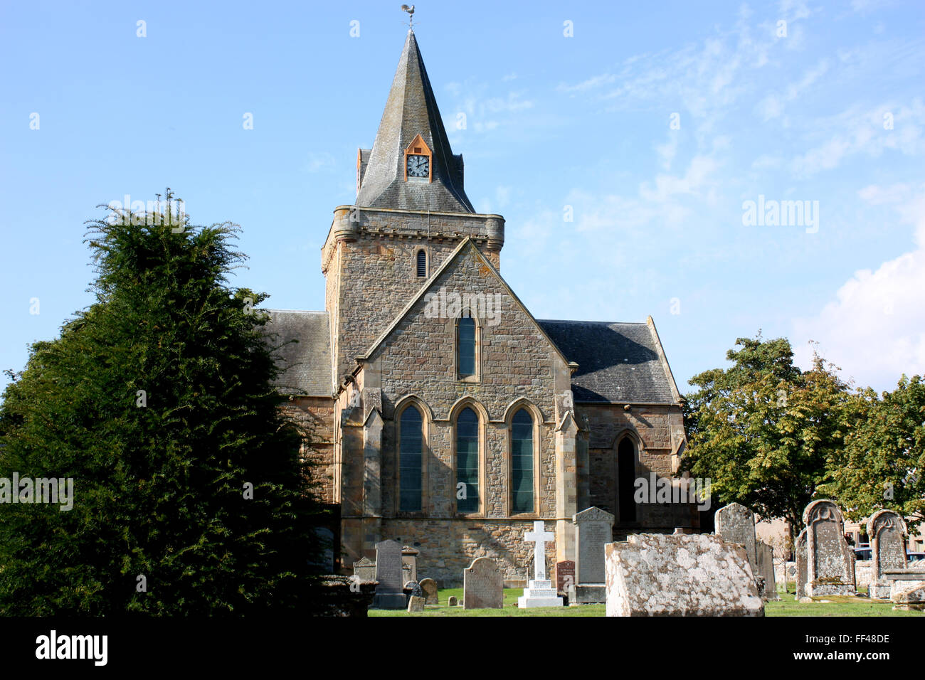Scotland - Dornoch Cathedral Stock Photo - Alamy