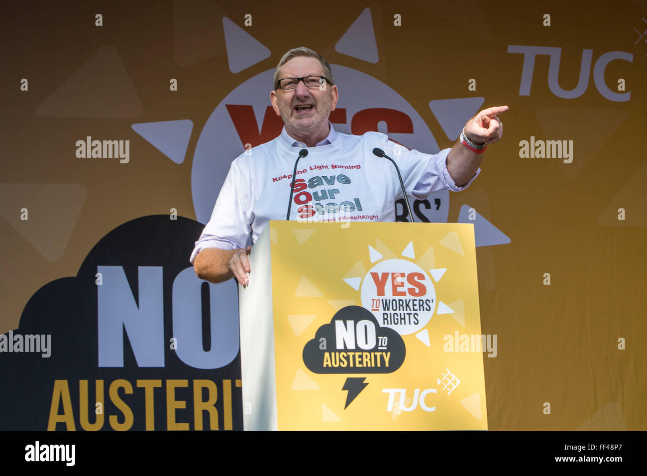 Len mcclusky unite the union hi-res stock photography and images - Alamy