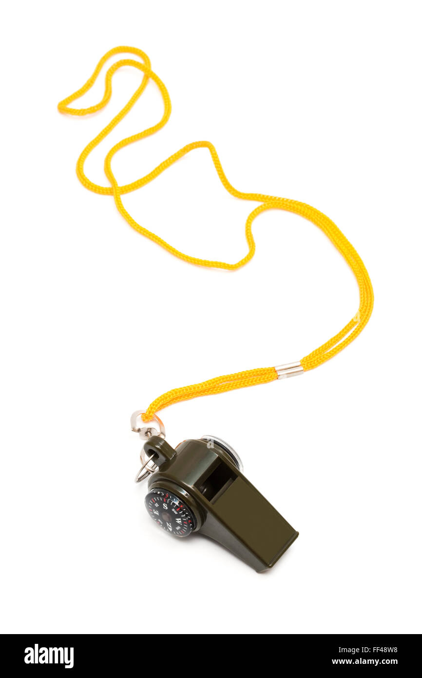 Plastic whistle compass Cut Out Stock Images & Pictures - Alamy