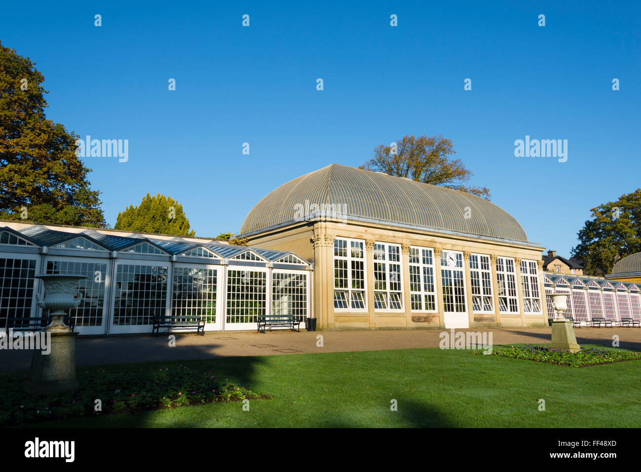 The Pavilions, Sheffield Botanical Gardens, Sheffield, South Yorkshire ...