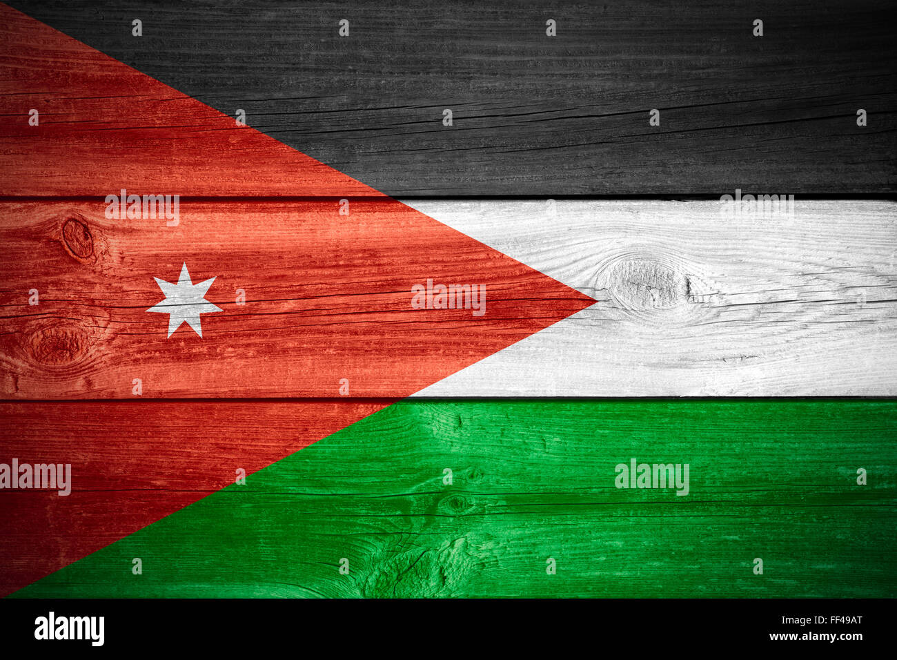 Flag jordanian hi-res stock photography and images - Alamy