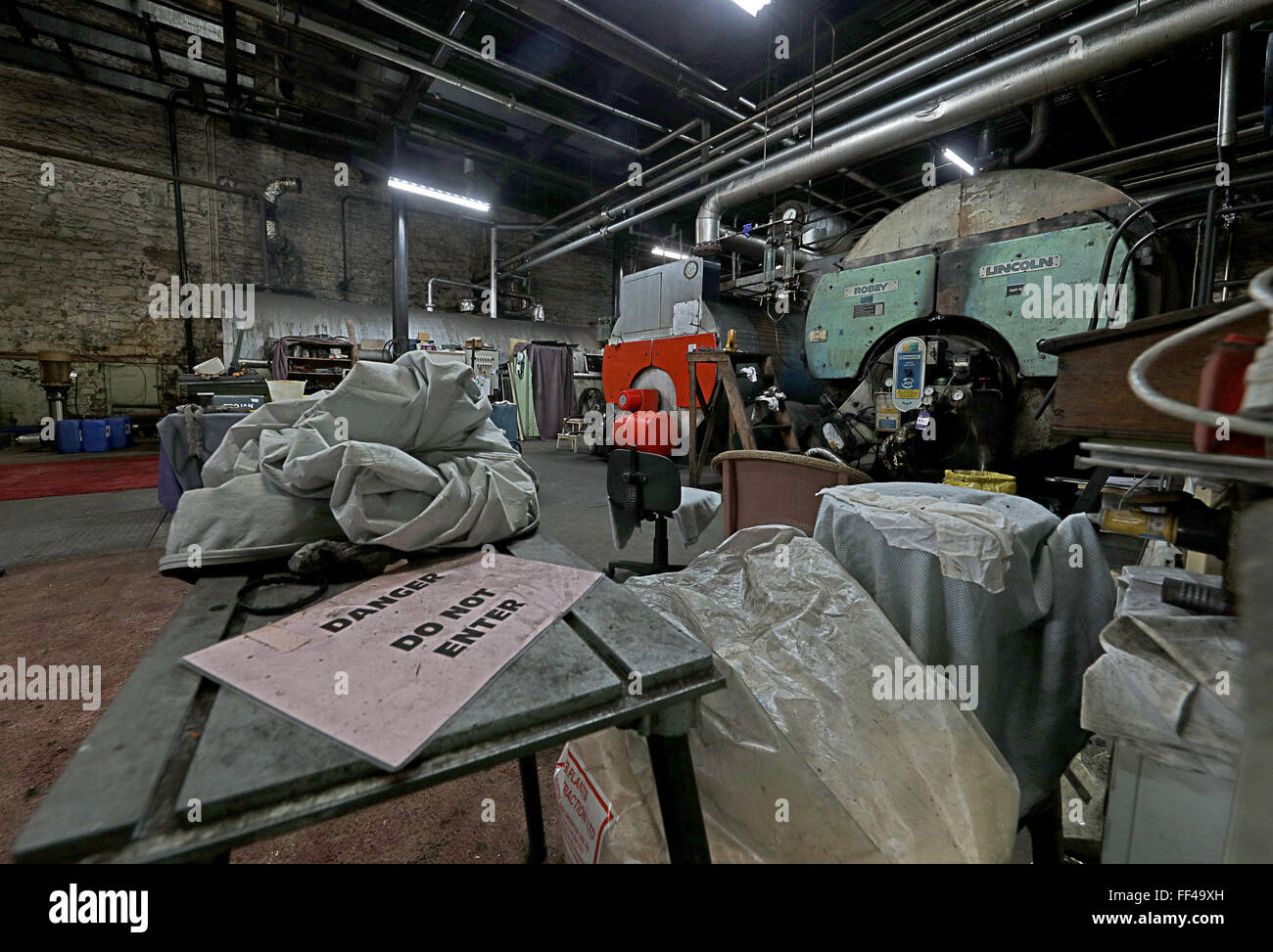Boilers.Robert Noble Peebles Scottish borders.UK Stock Photo - Alamy