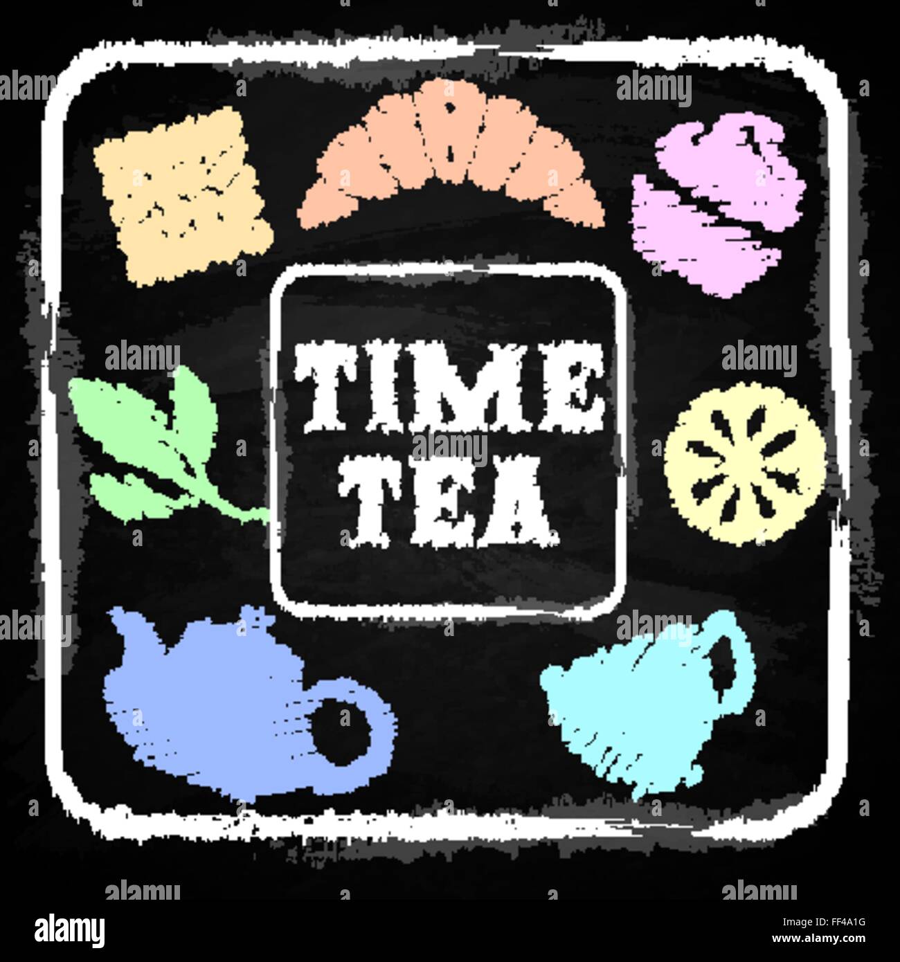 Stand teapot Stock Vector Images - Alamy