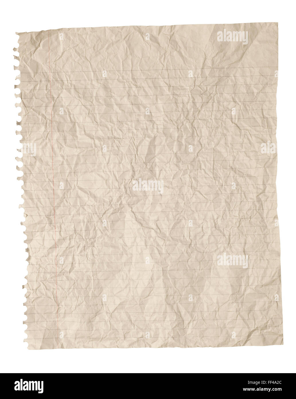 Notebook spiral torn page hi-res stock photography and images - Alamy