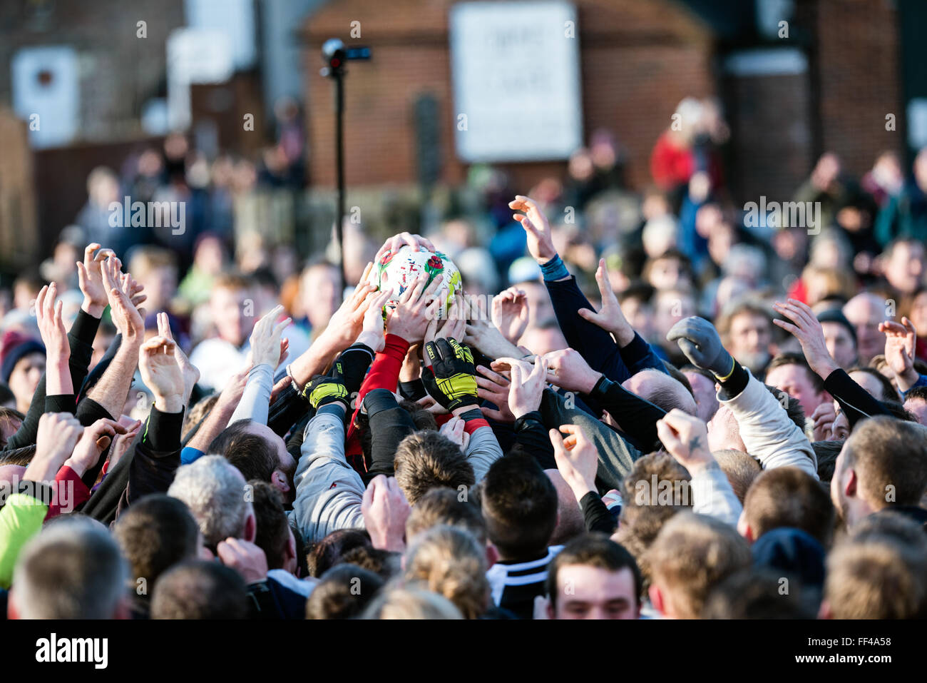 Ashbourne, Derbyshire, UK. 10th February 2016.Day 2 of Royal Ashbourne ...