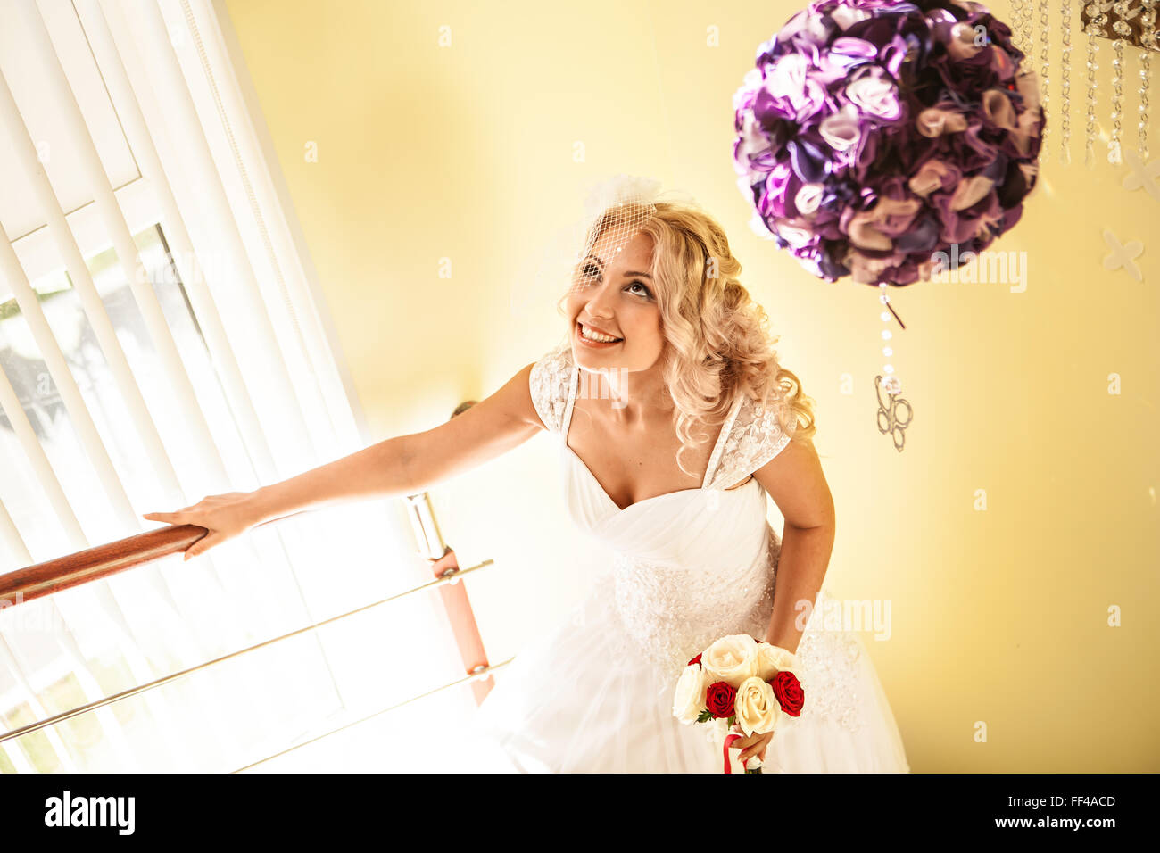 Wedding. Beautiful bride Stock Photo - Alamy