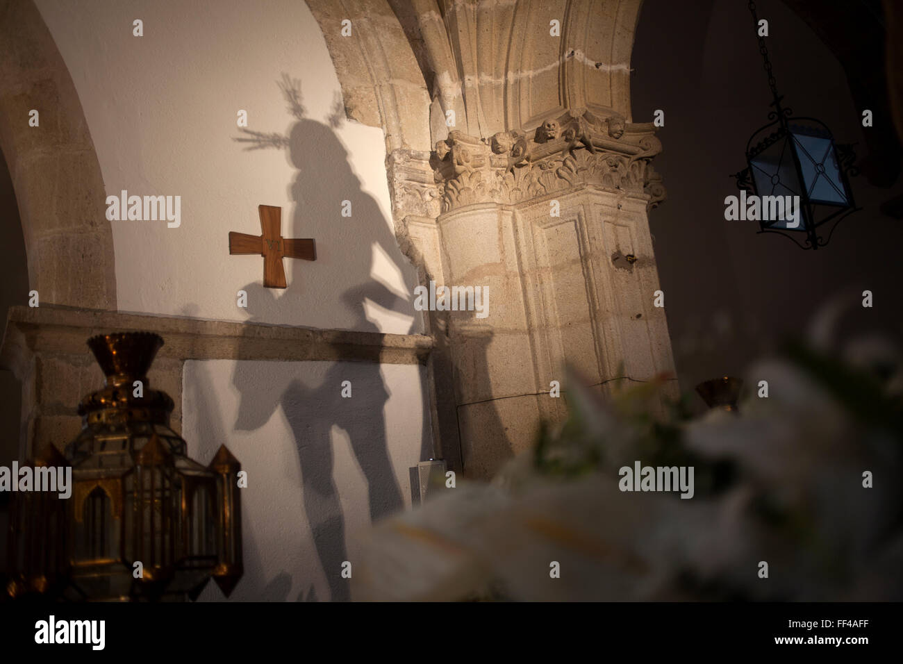 The shadow of Jesus Atado a la Columna (Our Father Jesus Tied to the ...