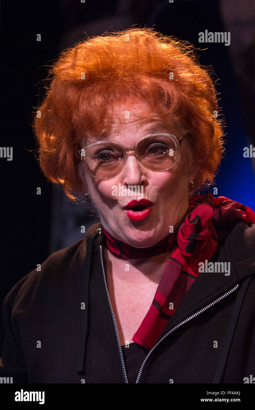 Sandra Dickinson as Lucille Ball. 03/02/2016. I Loved Lucy, a play ...