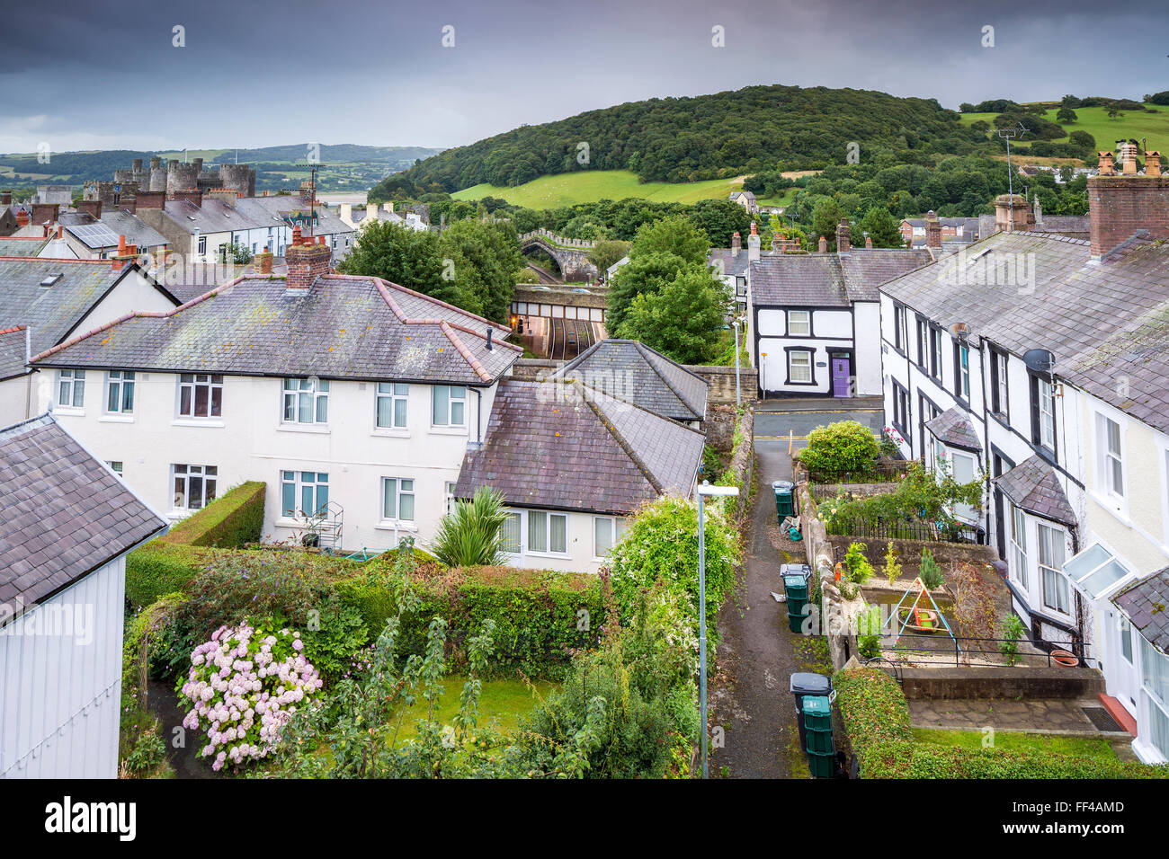 Conwy historic house hi-res stock photography and images - Alamy