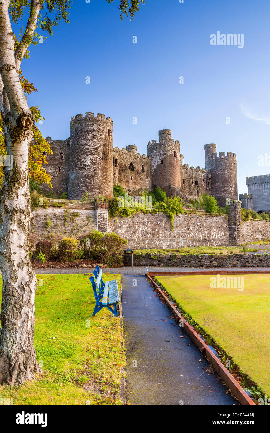 Castell conwy edward i hi-res stock photography and images - Alamy