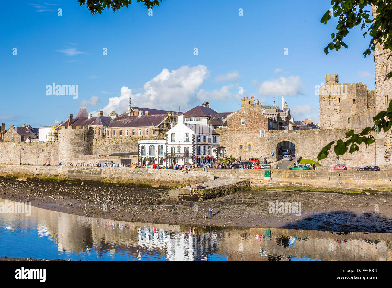 Caernarfon, Gwynedd, Wales, United Kingdom, Europe Stock Photo - Alamy