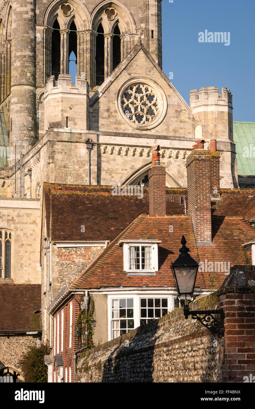 Chichester Cathedral Chichester West Sussex England Stock Photo - Alamy
