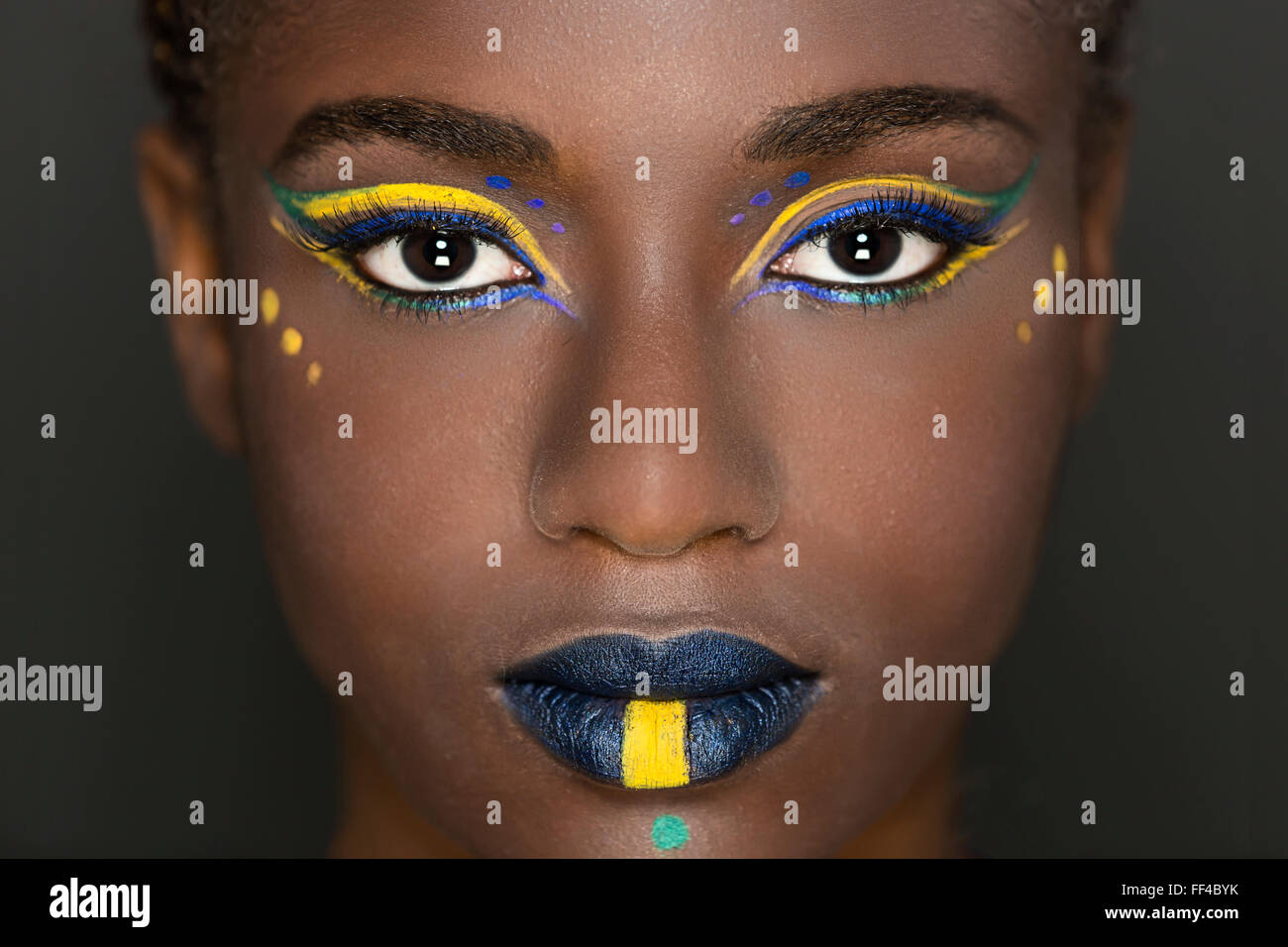 Close up young adult african hi-res stock photography and images - Alamy