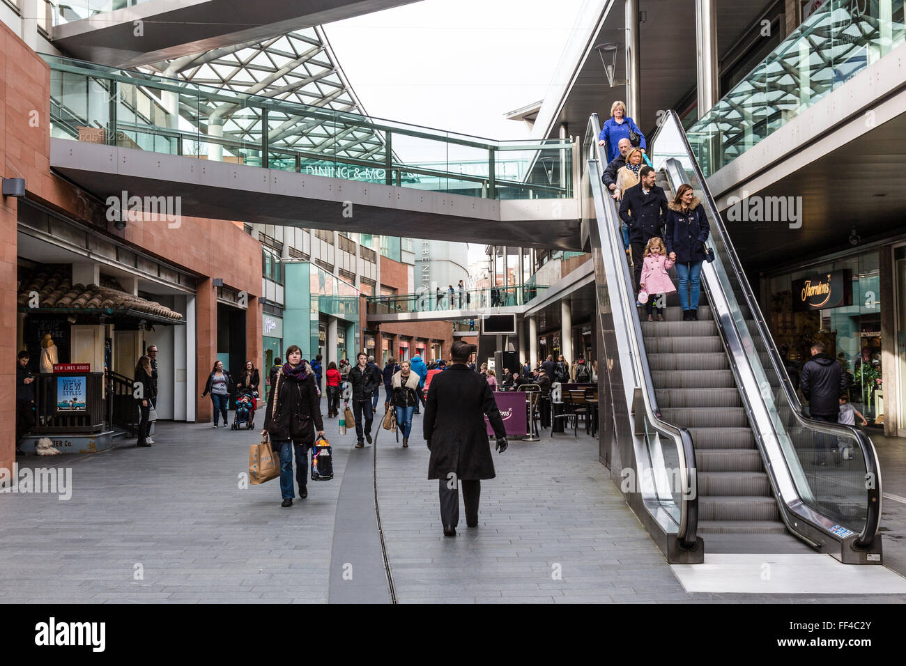 Liverpool 1 shopping centre UK Stock Photo - Alamy