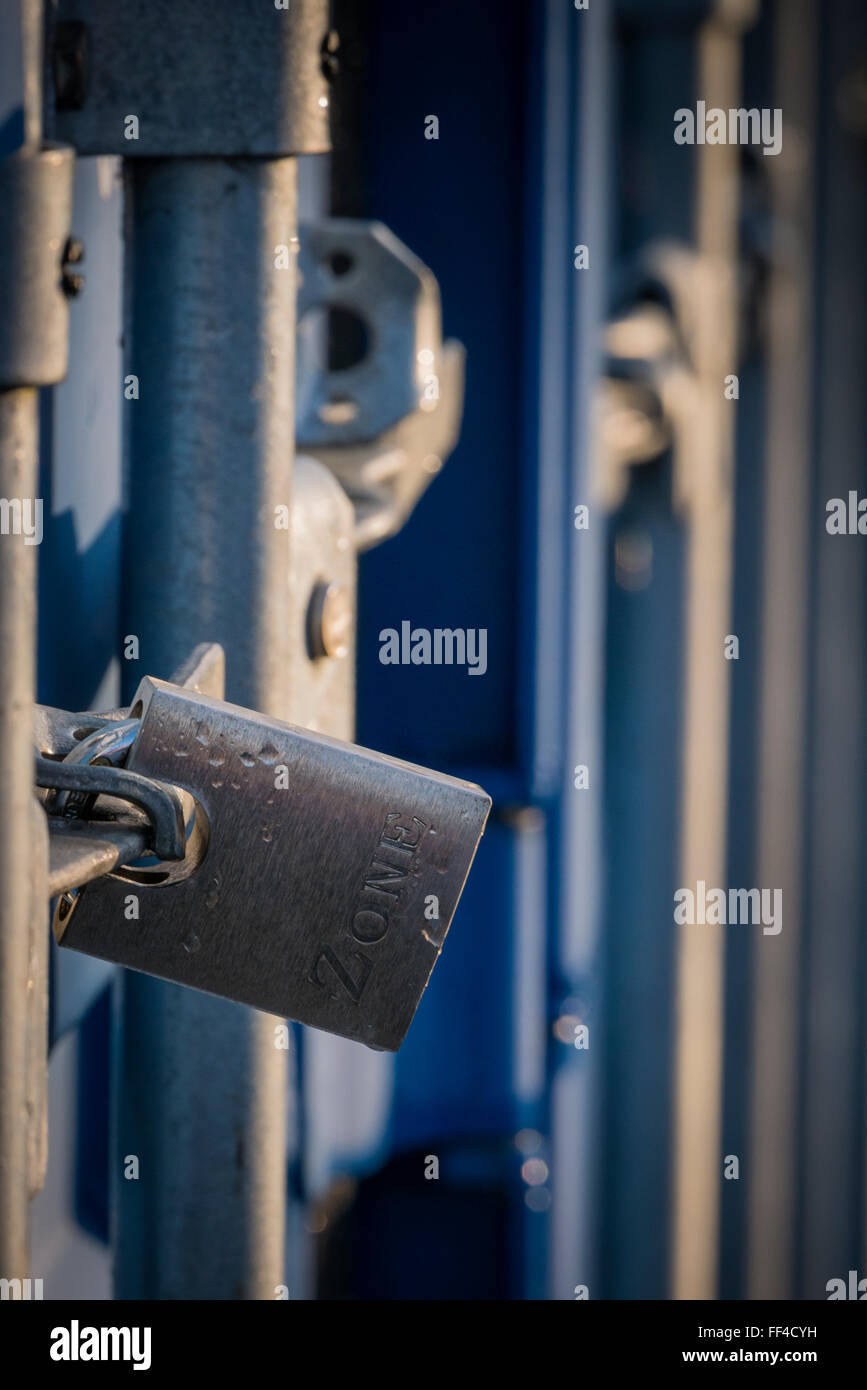 Shipping containers in compound hi-res stock photography and images - Alamy