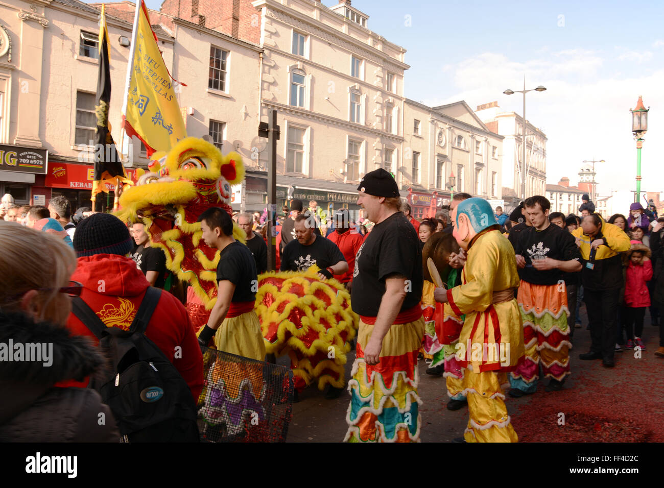 Liverpool Chinese New Year 2016 - Year of the Monkey Stock Photo - Alamy