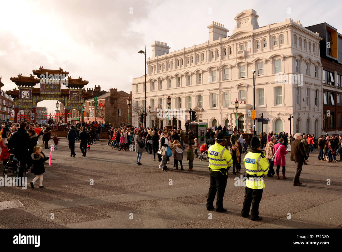 Liverpool Chinese New Year 2016 - Year of the Monkey Stock Photo - Alamy