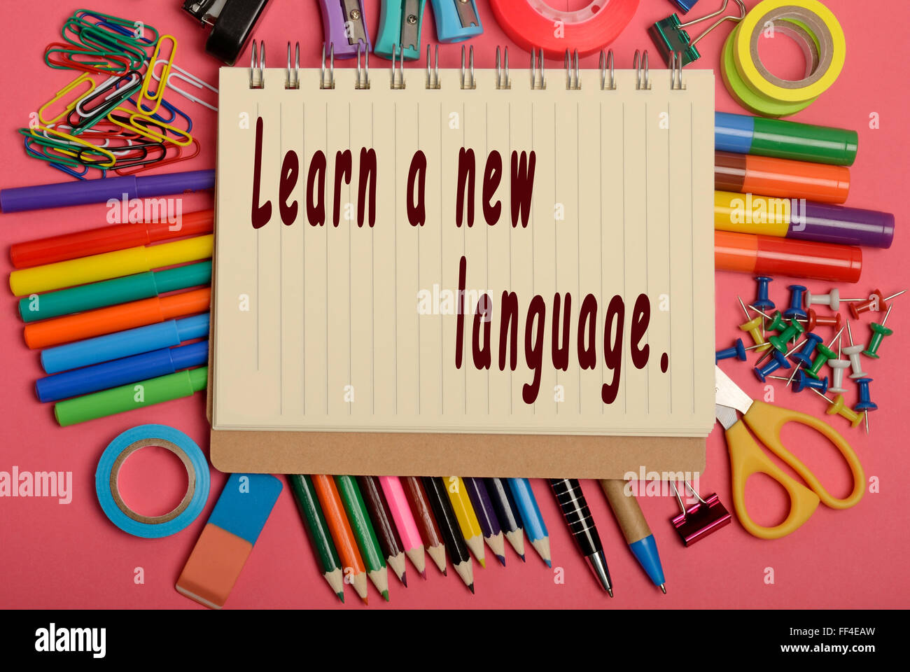 Learn language hi-res stock photography and images - Alamy