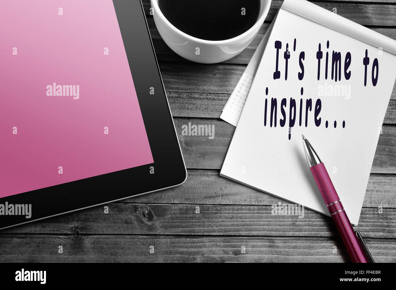 Pen inspire hi-res stock photography and images - Alamy