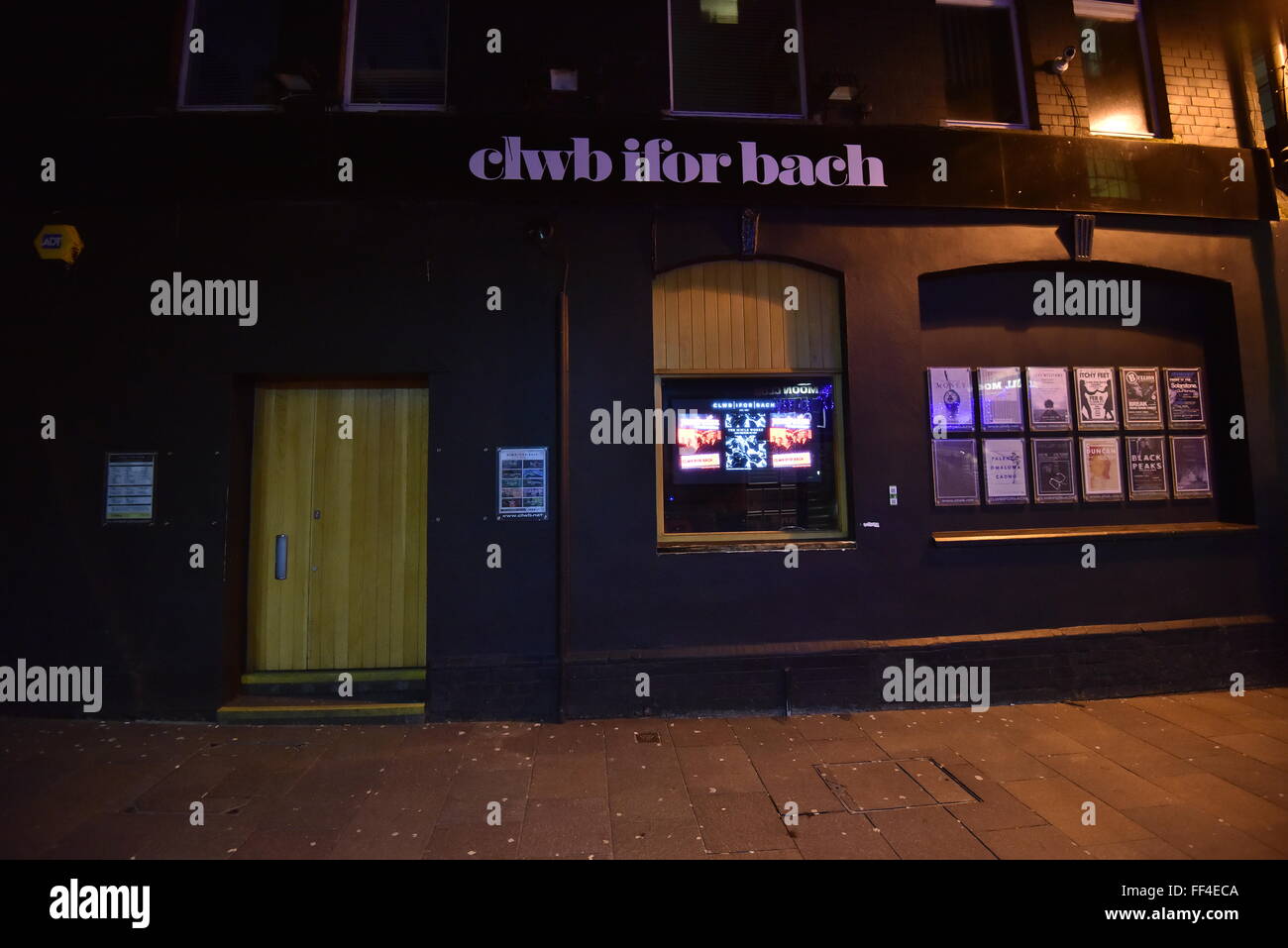 Clwb Ifor Bach also known as Welsh Club on Womanby Street, Cardiff ...