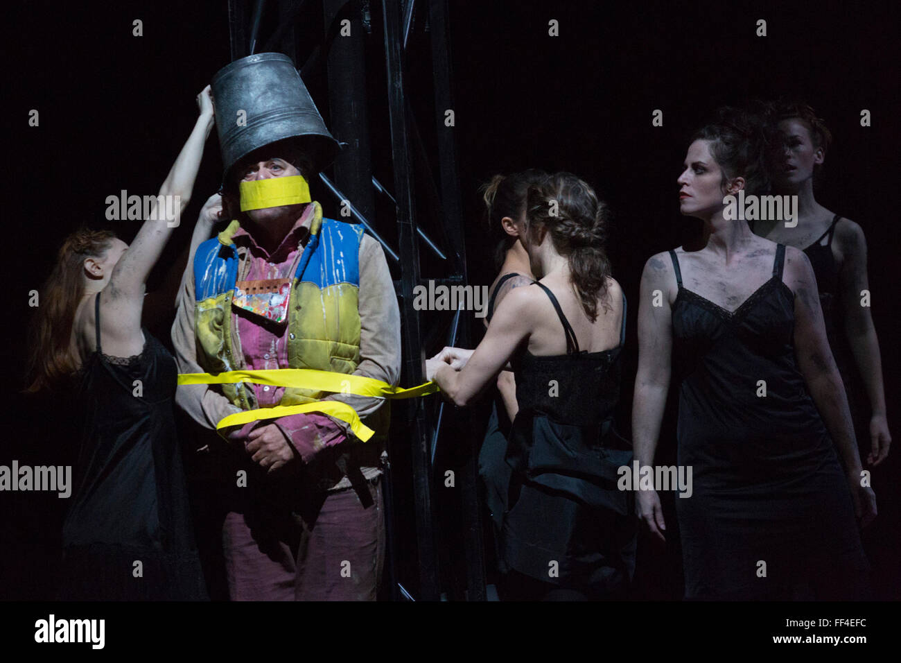 London, UK. 3 February 2016. Peter Coleman-Wright as Papageno. Dress ...