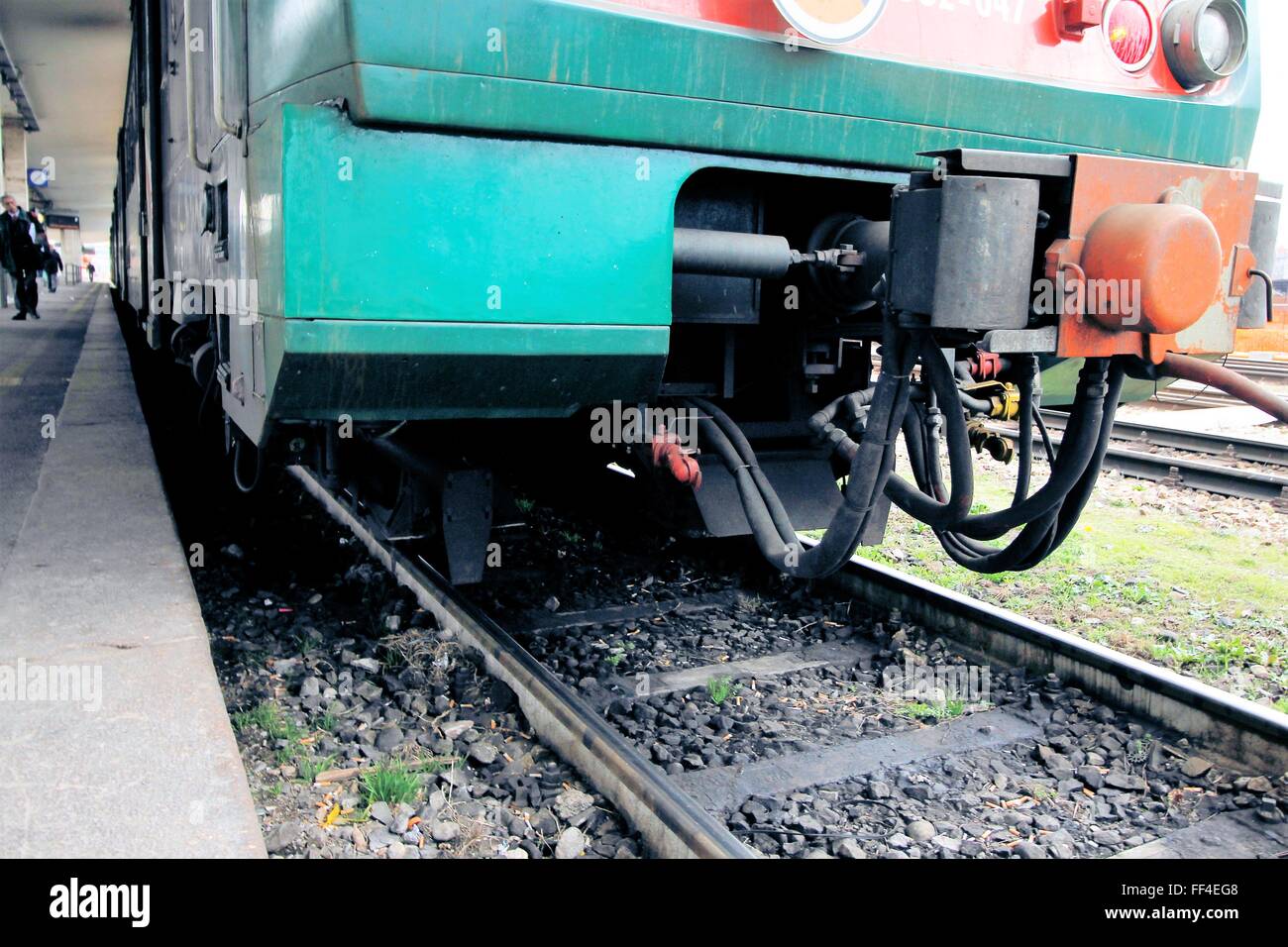 Green train hi-res stock photography and images - Alamy