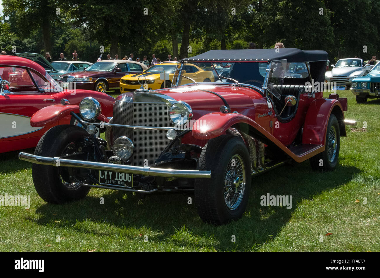 American Auto Club meeting Stock Photo - Alamy